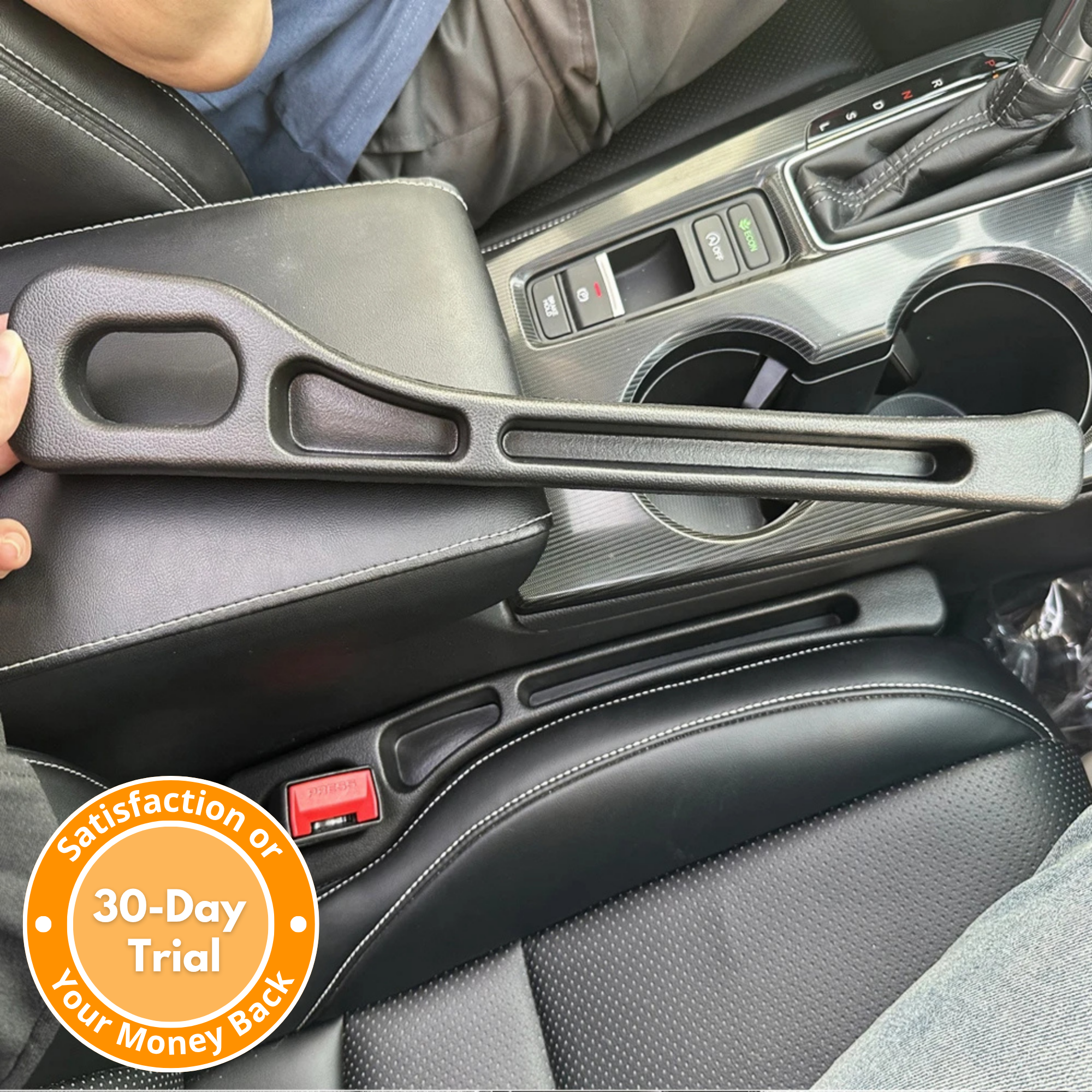 Car Seat Gap Filler – Stops Items Falling Between Seats – AUTOCARE UK